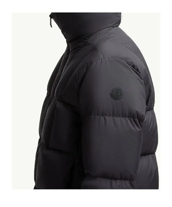 Moncler Fusain Short Down Jacket With Hood