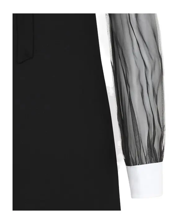 Valentino Garavani Long-sleeved Mini Dress