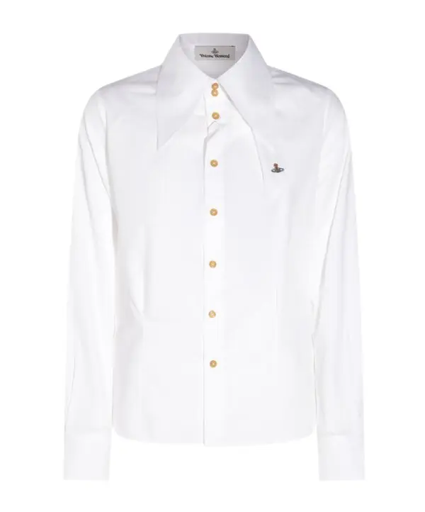 VIVIENNE WESTWOOD Orb Embroidered Shirt - No