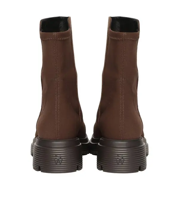 STUART WEITZMAN Round Toe Pull-on Ankle Boots