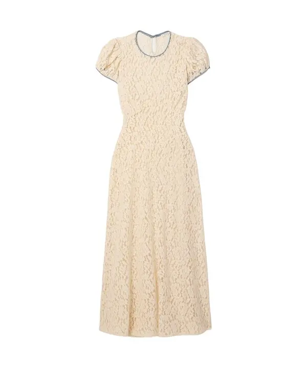 DÔEN Short Sleeve Lace Dress