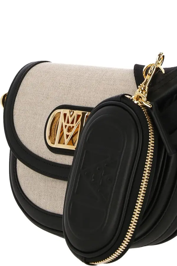 Mcm Shoulder Bag With Detachable Pouch