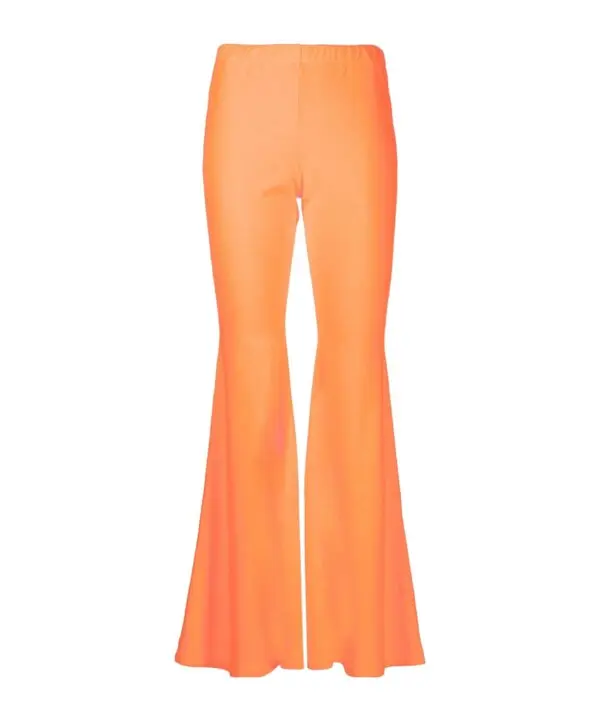 ERL Bootcut Pants With Logo Detail