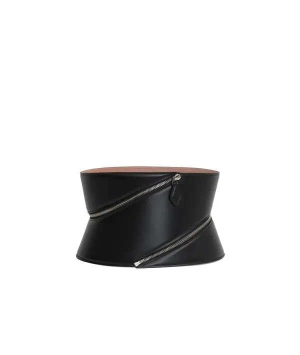 Alaïa Corset Belt With Spiral Zipper
