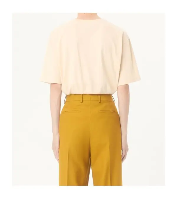 Valentino Garavani Logo Printed Crewneck T-shirt - Nude