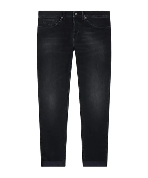 DONDUP Slim-fit Jeans With Five-pocket Styling - Black