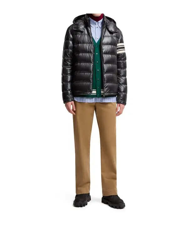 Moncler Zip-up Padded Jacket With Hood