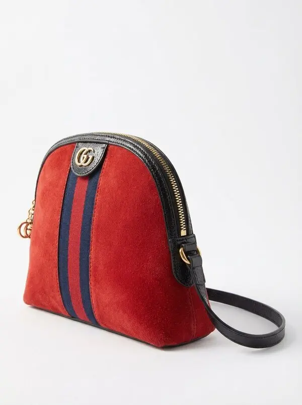 Gucci Ophidia Small Shoulder Bag - Red