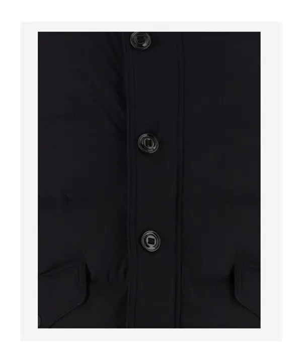 MOORER Long-sleeved Jacket With Button Detailing - Black