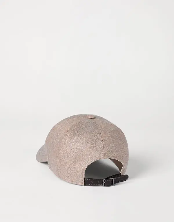 Brunello Cucinelli Embroidered Baseball Cap - Beige