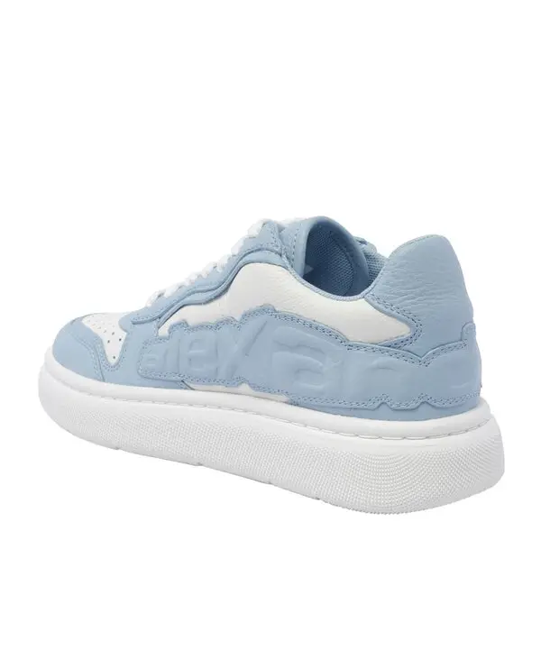 Alexander Wang Logo Embossed Puff Chunky Sneakers - Blue/white