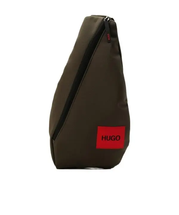 Hugo Boss Logo Satchel Bag - Black