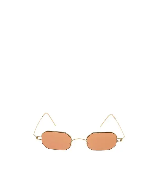 LINDBERG Geometric Frame Sunglasses - Pink