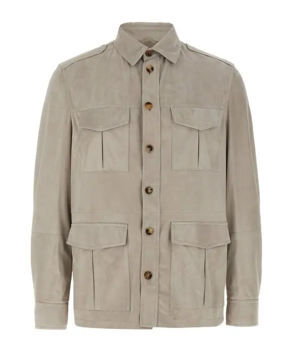 Brunello Cucinelli Unlined Safari Jacket - Rope