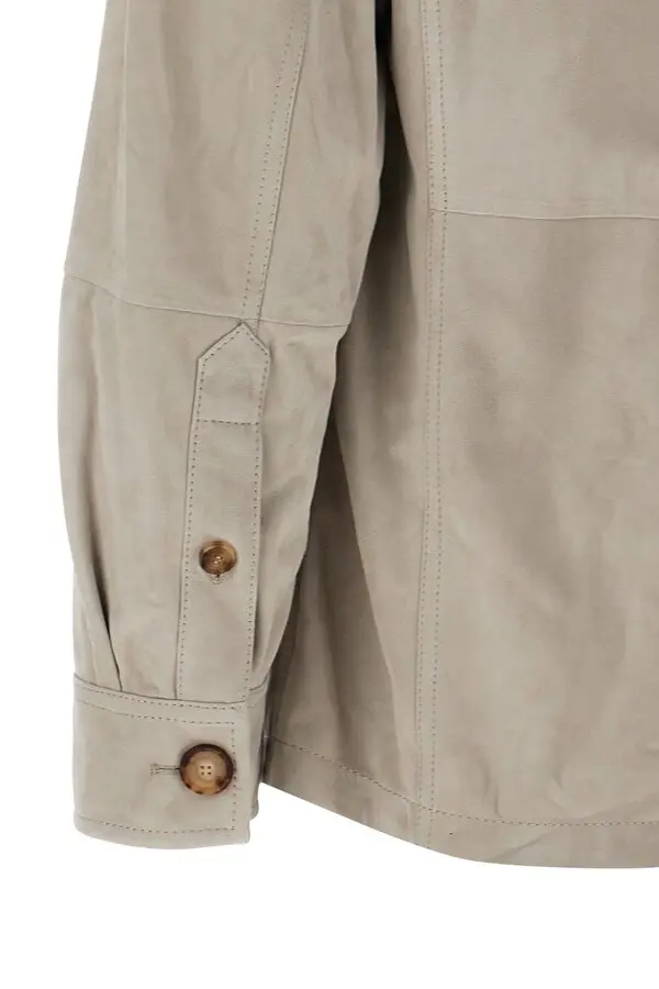 Brunello Cucinelli Unlined Safari Jacket - Rope