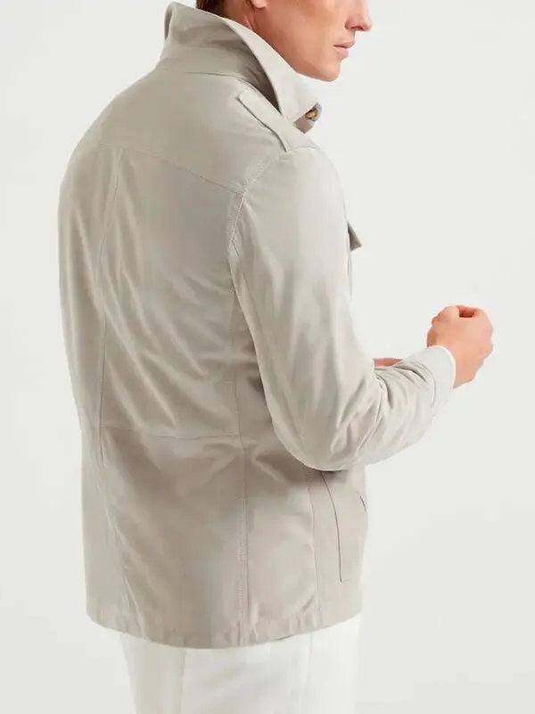 Brunello Cucinelli Unlined Safari Jacket - Rope