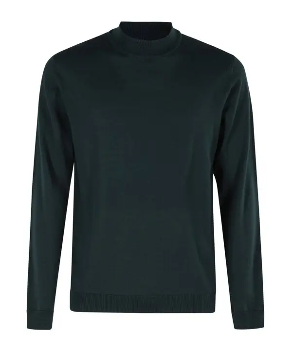 ROBERTO COLLINA Long Sleeve Ribbed Sweatshirt