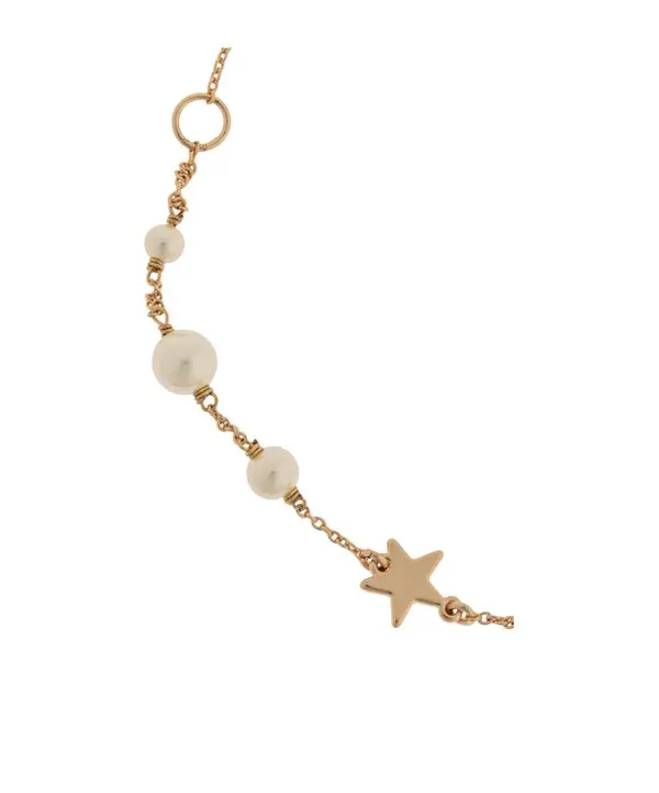 Tory Burch Moondance Star-charm Bracelet With Pearls