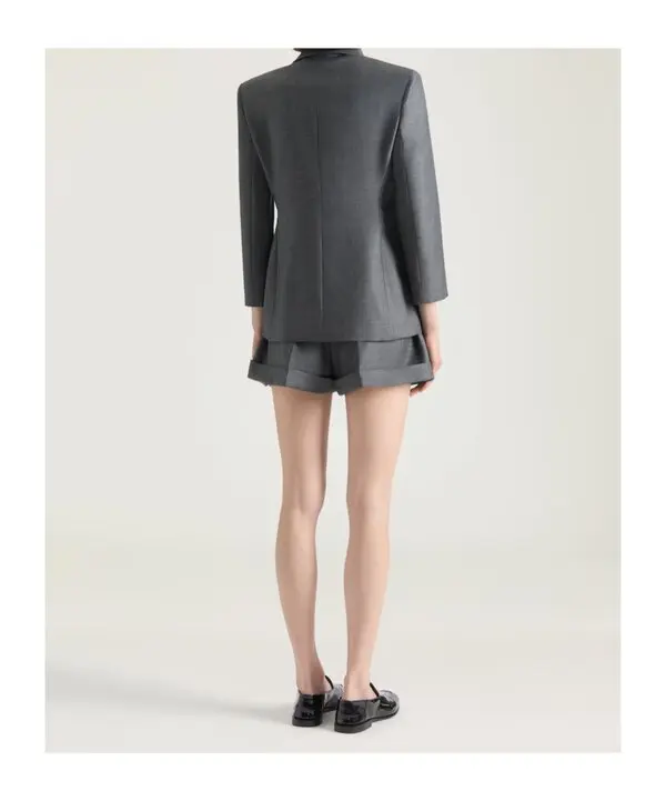 Givenchy Single-breasted Blazer - Gray Mixture