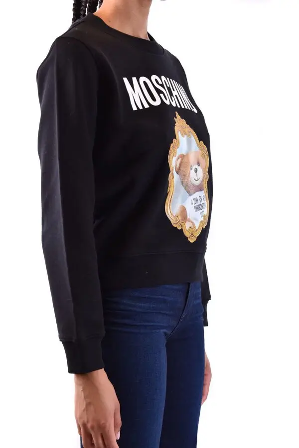 Moschino Teddy Mirror Crewneck Sweatshirt