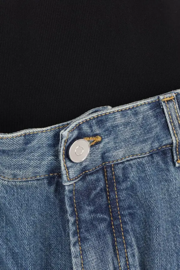 Alaïa Wide-legged Jeans With Elastic Waist