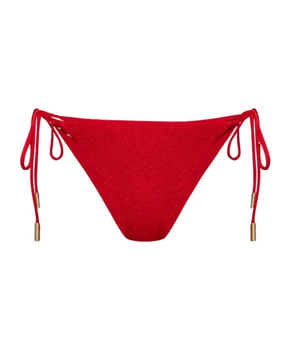 Cult Gaia Lace-up Bikini - Red