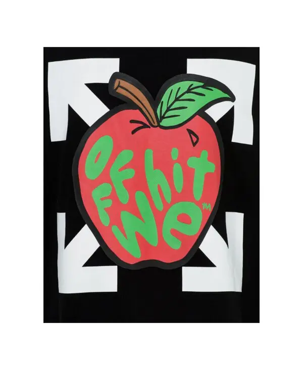 Off-White Apple Over Flatlock Hoodie