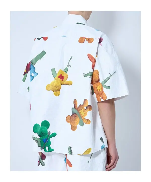 WALTER VAN BEIRENDONCK Star Pattern Shirt