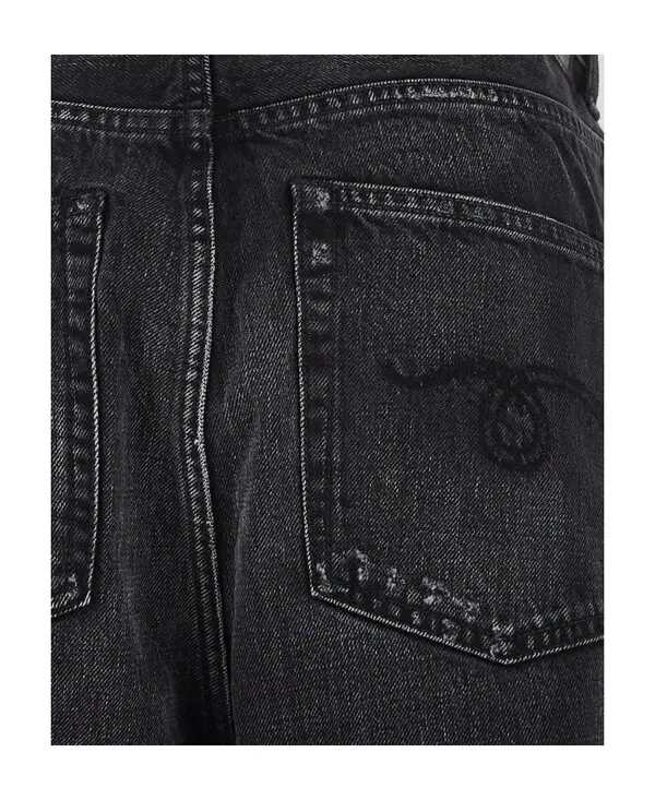 R13 Izzy Drop Distressed Jeans