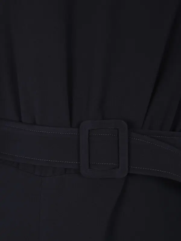 P.a.r.o.s.h Belted Flared Dress