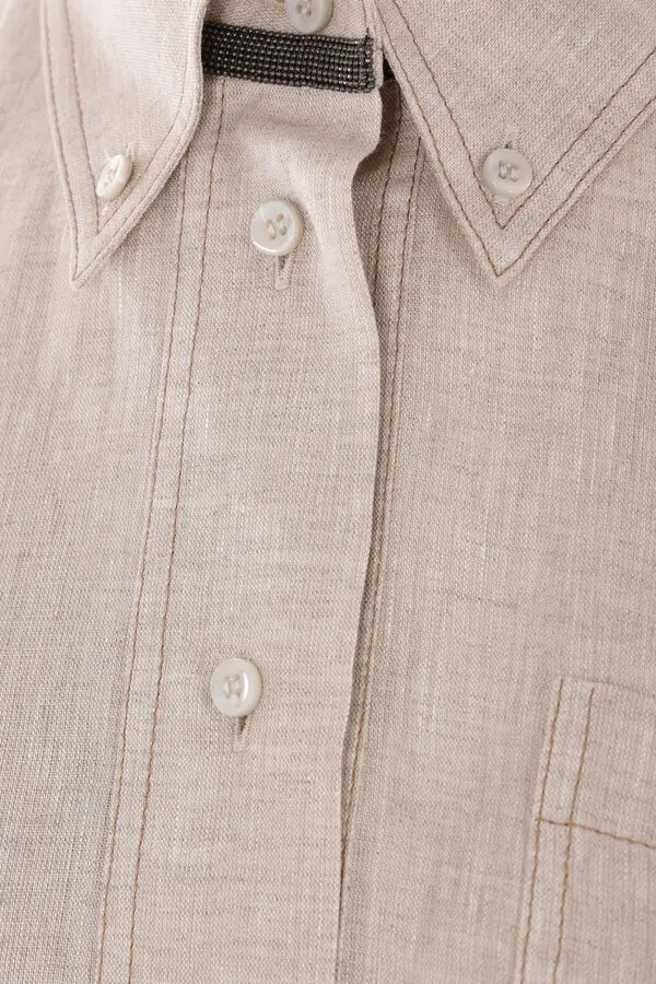 Brunello Cucinelli Sleeveless Shirt Dress