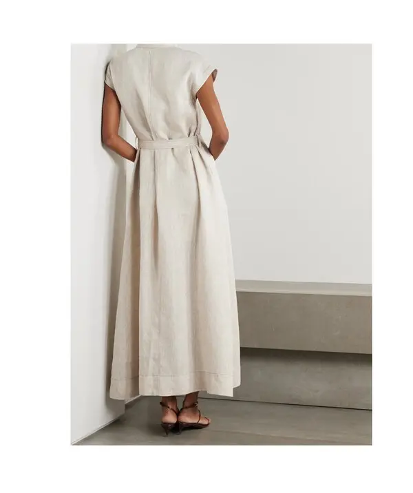 Brunello Cucinelli Sleeveless Shirt Dress