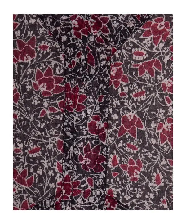 Isabel Marant Étoile Sleeveless Floral Print V-neck Top