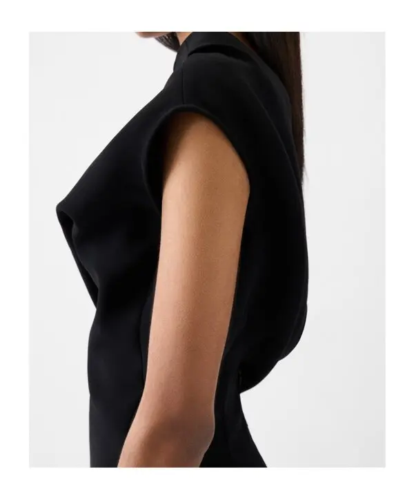 Jacquemus Pesce Draped One-shoulder Mini Dress