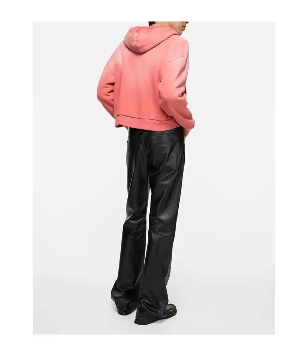 Acne Studios Airbrushed Zip Hoodie - Red