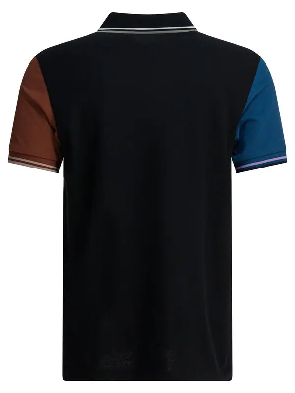 Comme Des Garçons Colour-block Polo Shirt