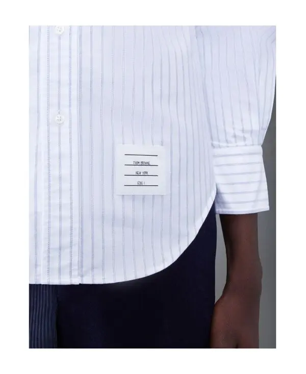 Thom Browne Pinstriped Buttoned Shirt