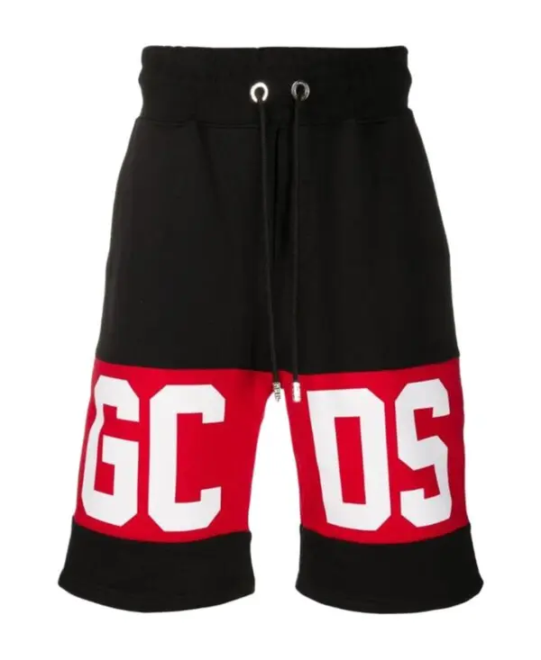 Gcds Logo Band Track Shorts - Black