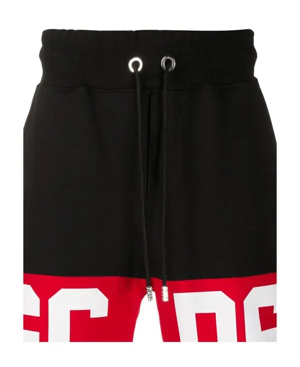 Gcds Logo Band Track Shorts - Black
