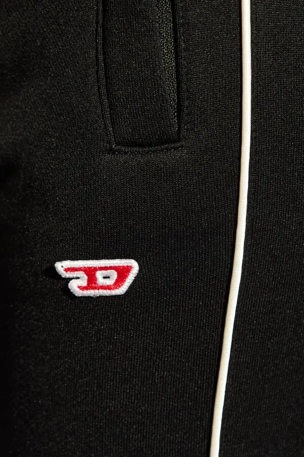 DIESEL® Jogging Trousers With Piping Detail