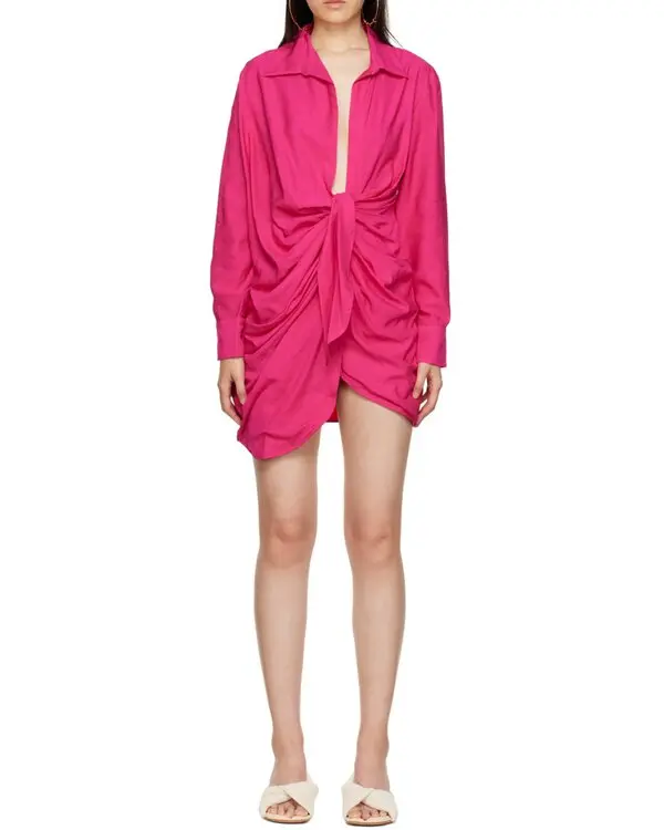 Jacquemus La Robe Bahia Mini Dress - Pink
