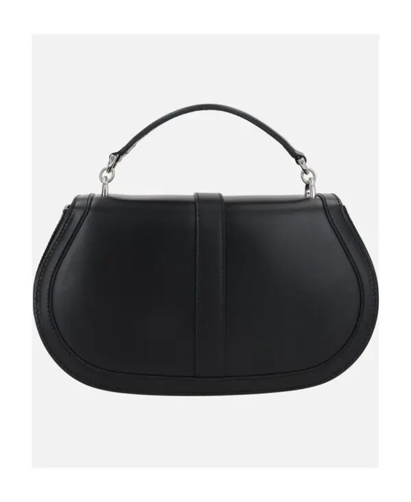 Versace Logo Plaque Shoulder Bag