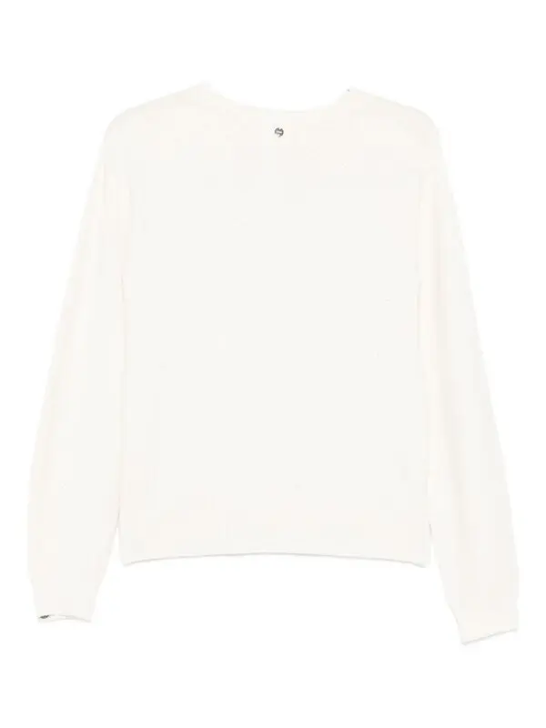 Liu Jo Embellished Crewneck Jumper
