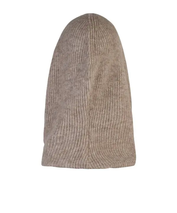 GANNI Logo Embroidered Balaclava