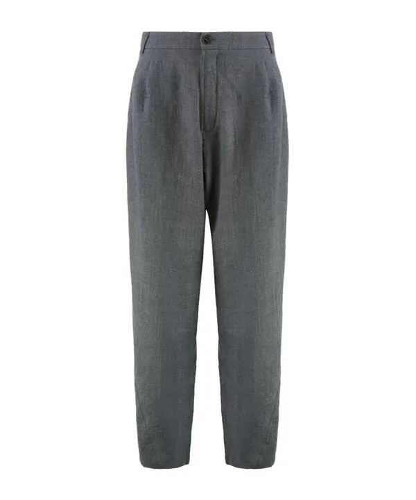 DARKPARK Relaxed Wool Pants - Black