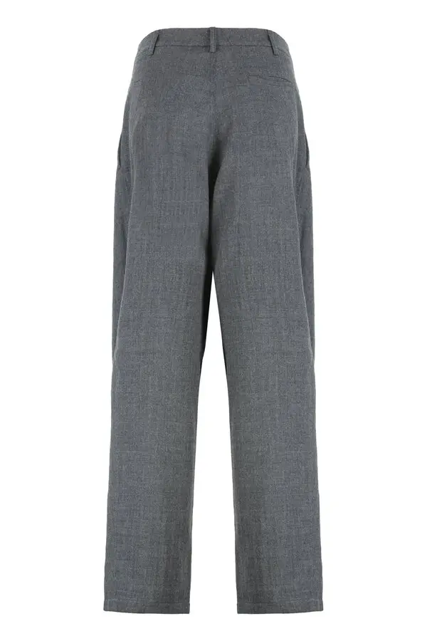 DARKPARK Relaxed Fit Wool Trousers