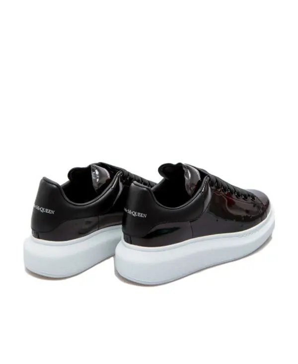Alexander McQueen Oversized Lace-up Sneakers - Black
