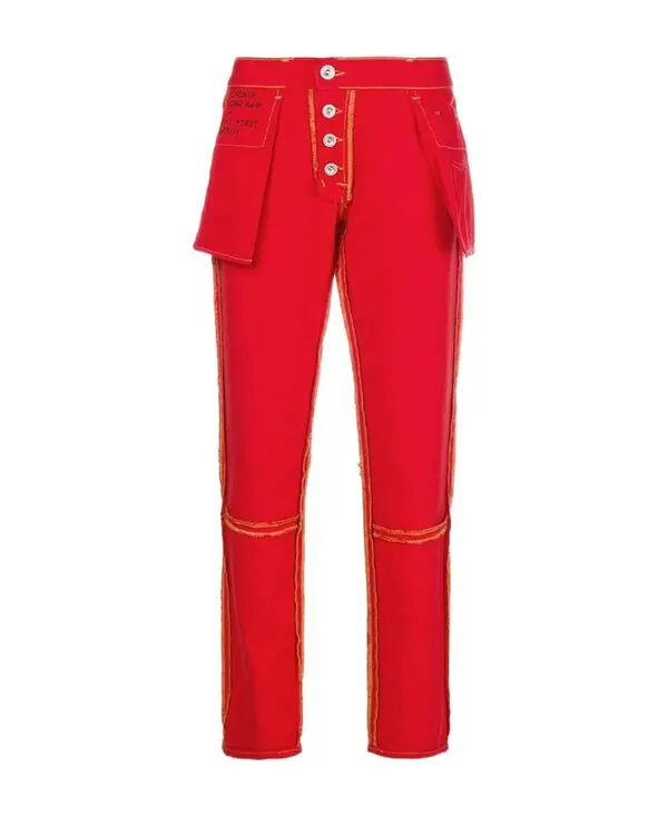 BEN TAVERNITI UNRAVEL PROJECT Logo Skinny Jeans