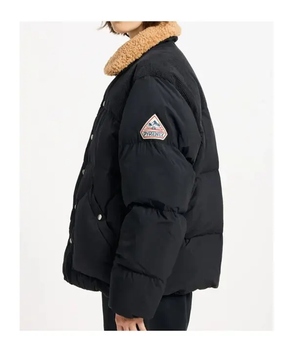 Pyrenex Lapel Long-sleeved Down Jacket