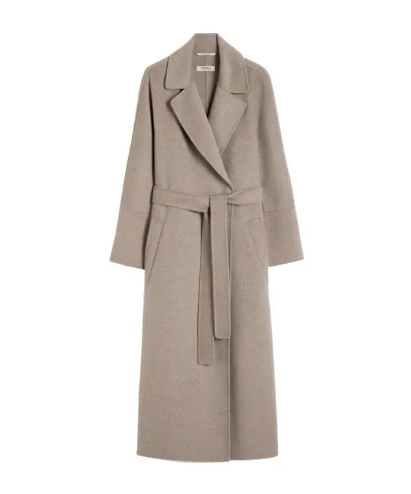 Max Mara Elisa Belted Coat - Medium Gray